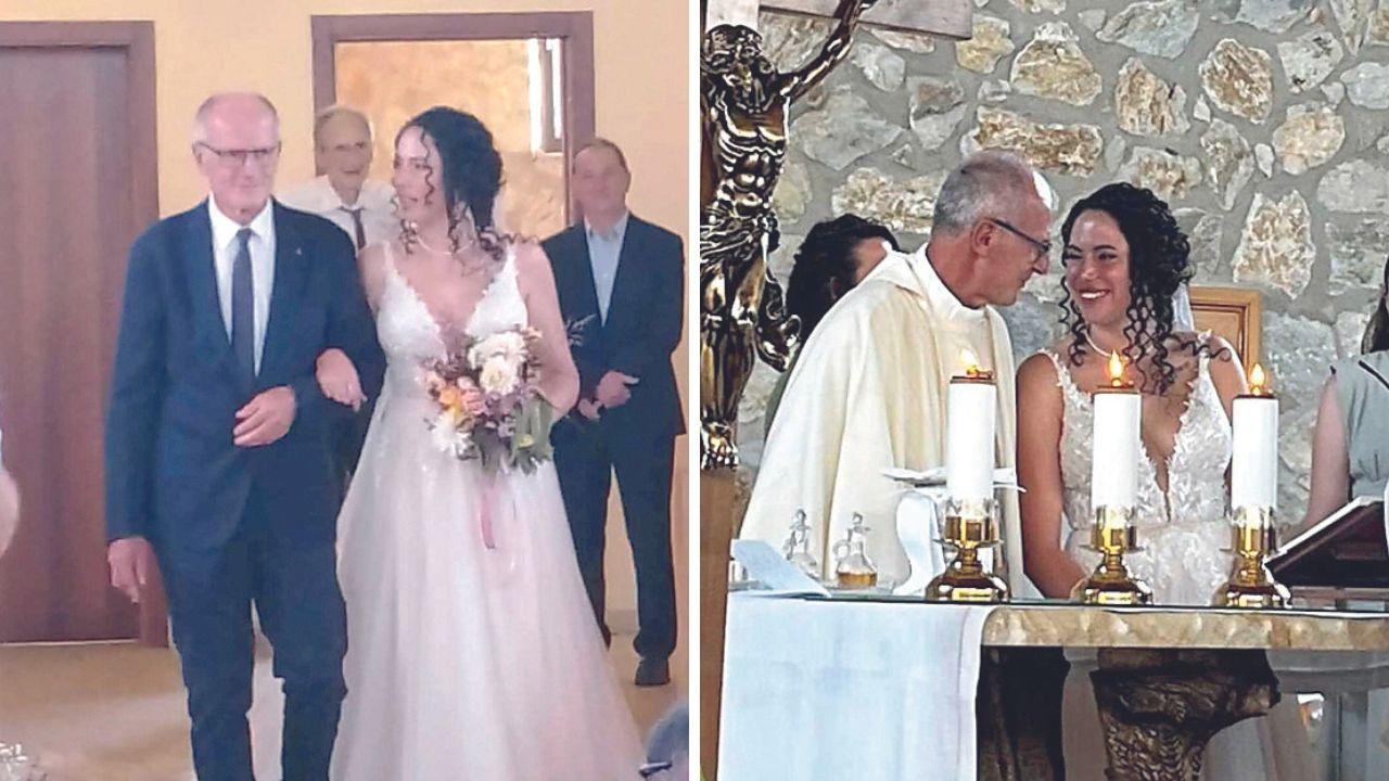 Prato Accompagna La Figlia Allaltare E Poi Indossa La Tonaca E
